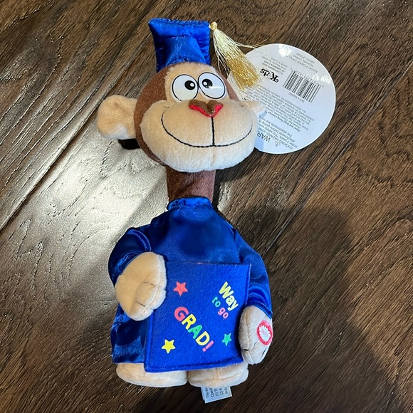 Toys | Nwt Dancing Monkey Graduation Gift Card Holder | Poshmark